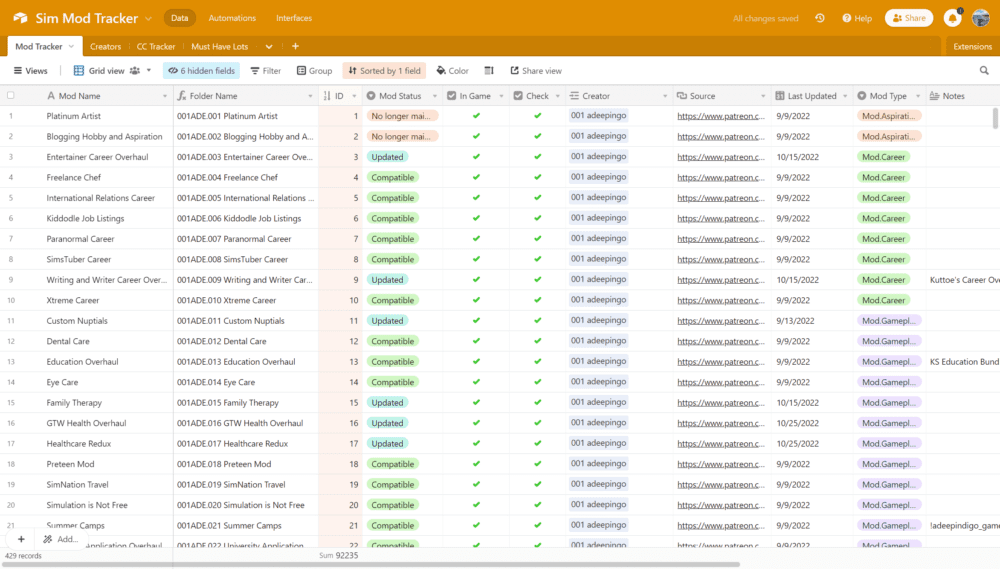 How I Organize My Mods Folder For The Sims 4 - Yellow Llama Co.