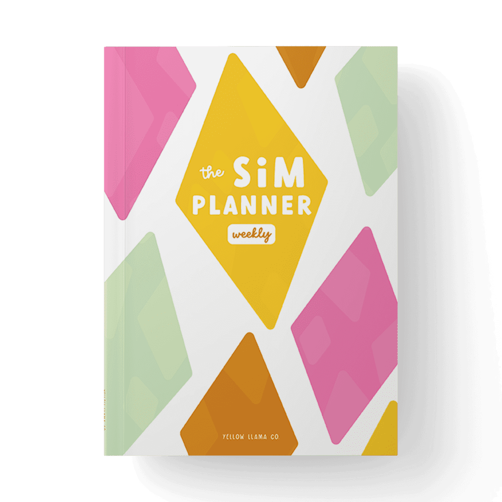 Sim Planners For Sims 4 - Yellow Llama Co.