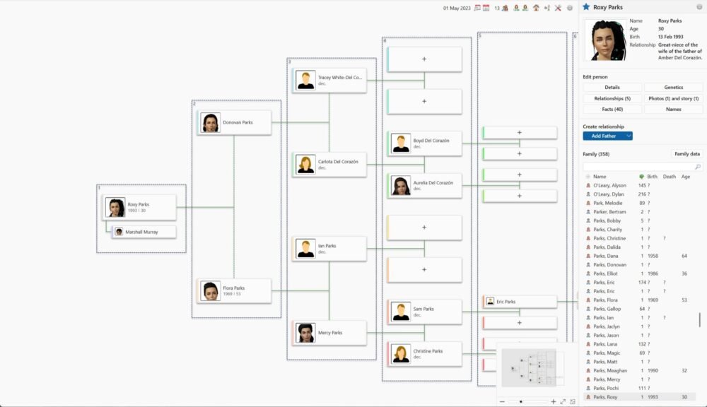 My Favorite Family Tree App For The Sims - Yellow Llama Co.