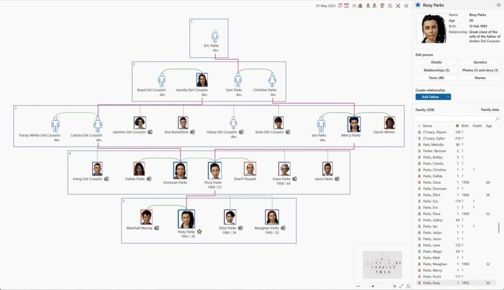 My Favorite Family Tree App For The Sims - Yellow Llama Co.